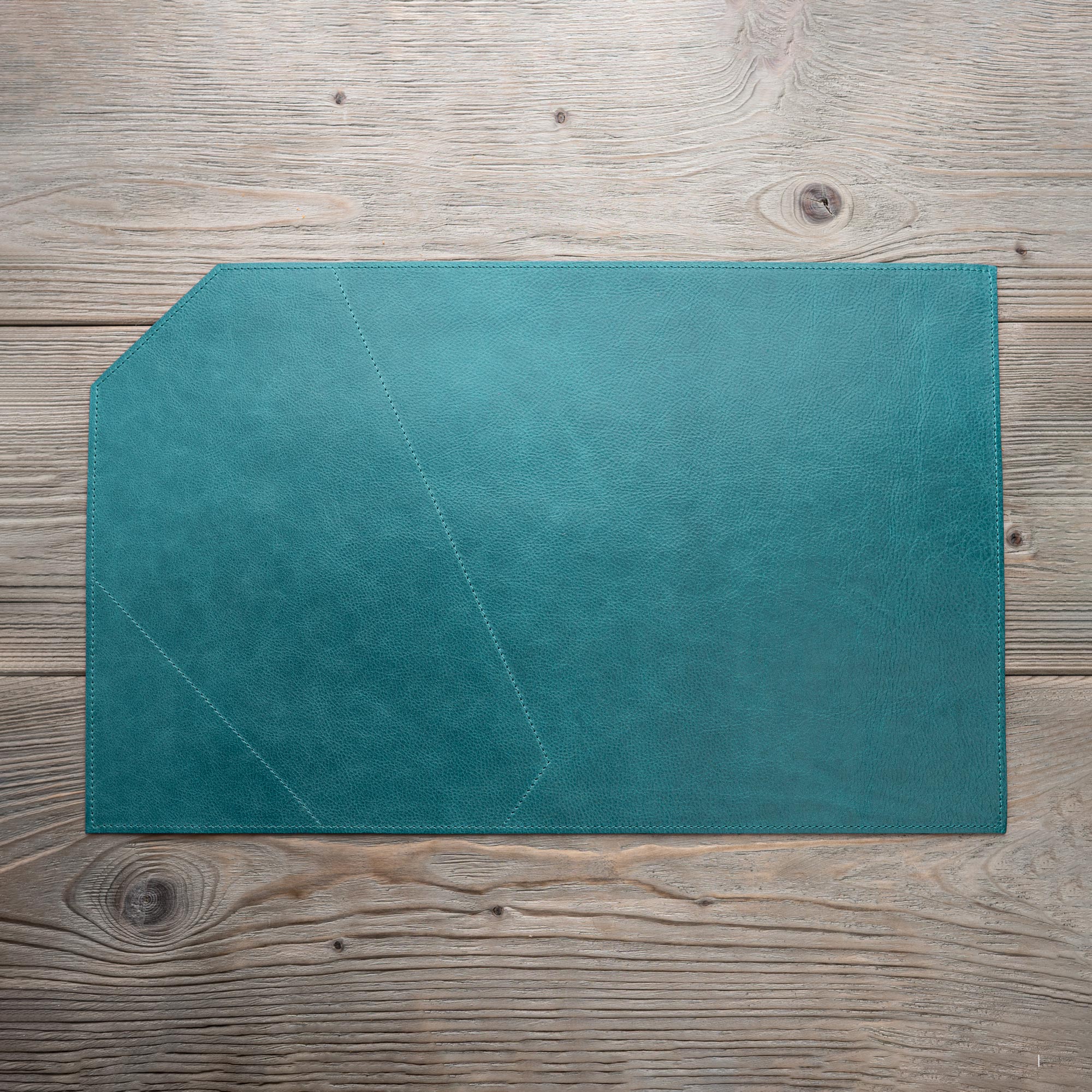 Set de table 'Design' en cuir | Élégant et durable | Lavable – Rohleder FR