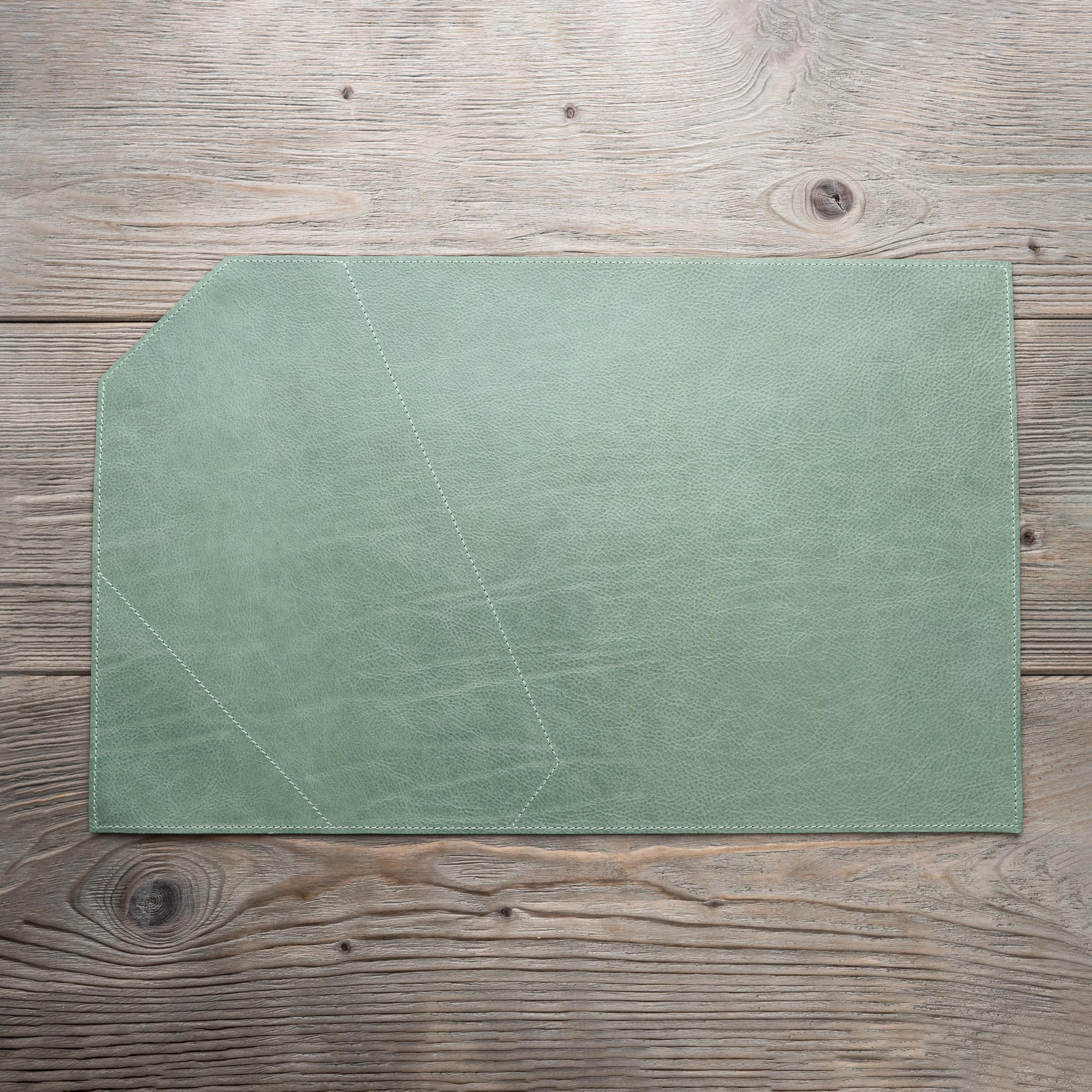 Set de table 'Design' en cuir | Élégant et durable | Lavable – Rohleder FR